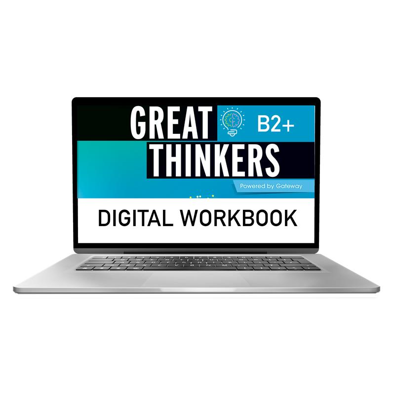 Great Thinkers B2+ Digital Workbook: Cuaderno de Actividades Digital